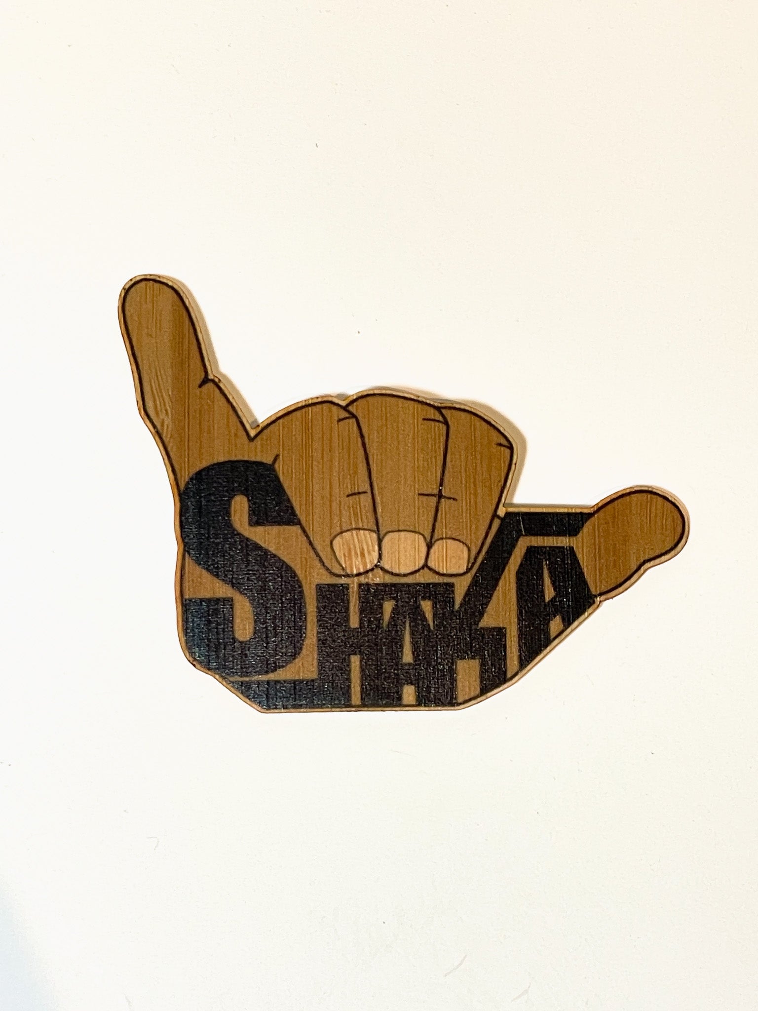 SHAKA BAMBOO STICKER – Shaka Nui | A Premium Clothing Brand